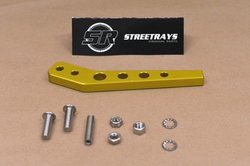 [SR] 8" Bent Shifter Handle Lever for Tremec T5 T45 T56 Hurst Mustang ...