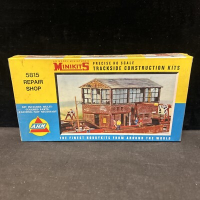HO Scale, AHM Repair Shop Kit, #5815 | eBay