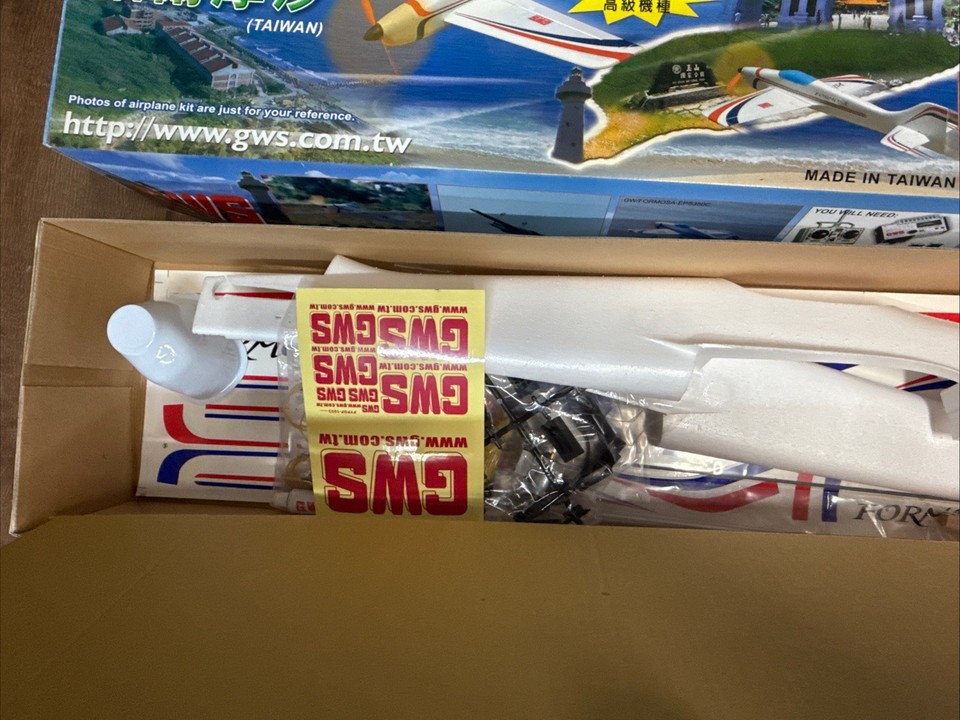 GWS Formosa EPS-350C New Open Box 35 In WS ARF Airplane Kit | eBay