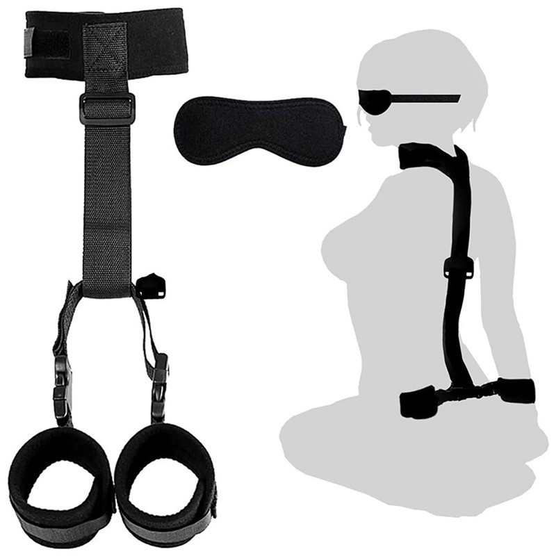 BDSM Sex Bondage Neck to Wrist Restraints Kit, Sex Toys for Couple ...