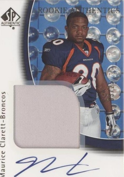 2005 SP Authentic - Rookie Authentics Gold #240 Maurice Clarett /25 (AU ...