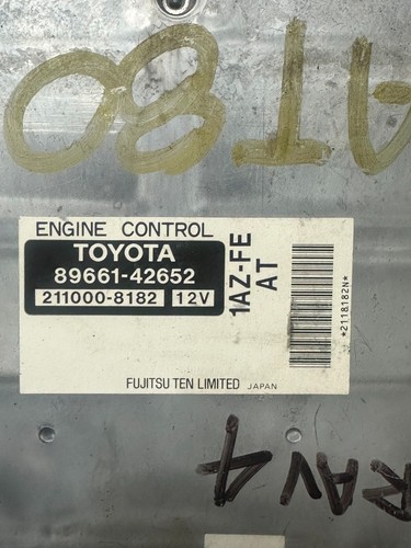 2001 TOYOTA RAV4 ECU ENGINE CONTROL MODULE 89661-42652 | eBay