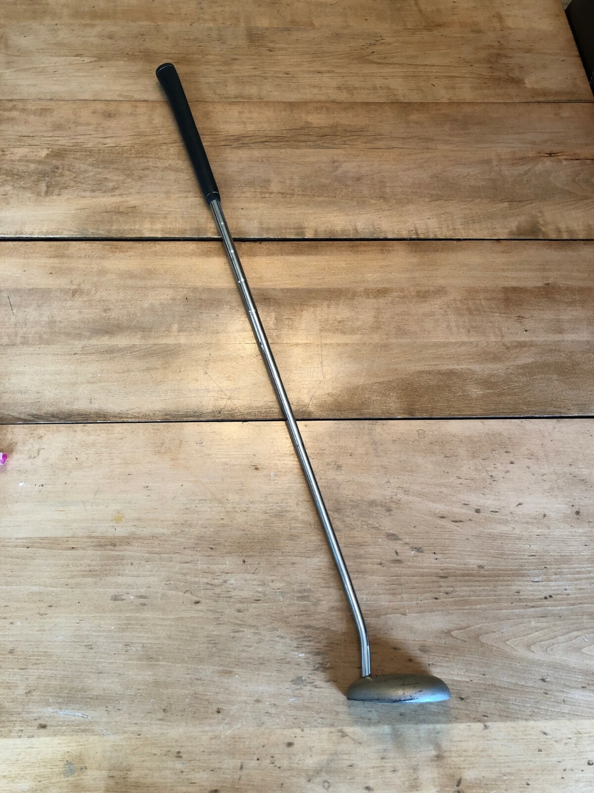 Vintage Mallet Putter With Alignment Lines & Kelmac Grip Right Handed ...