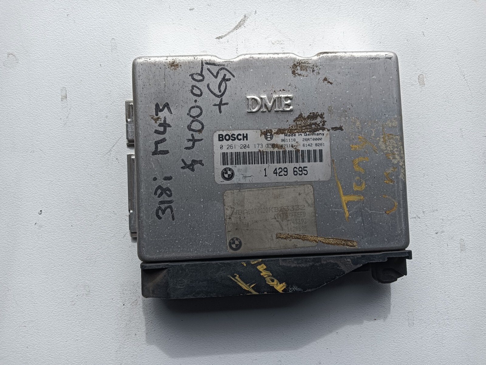 BMW 0261204173 E36 316i 1.6 BOSCH M43 M43B16 ECU DME | eBay