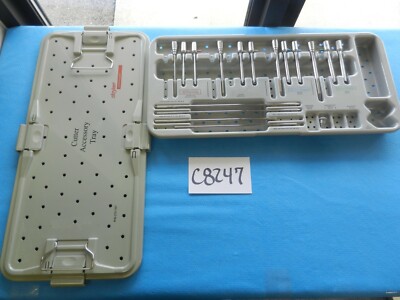Stryker Surgical Orthopedic Cutter Accessory Instrument Set W/ Case #7 ...
