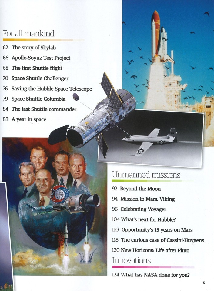 History of NASA Magazine, 60 Years of Space Exploration, Neil Armstrong ...