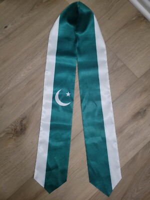 Pakistan Graduation Stole - Pakistan Flag Sash | eBay