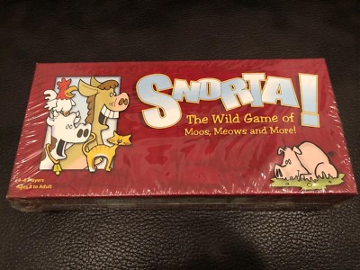 Out of the Box Snorta! Game 2004 2005 The Wild Game of Moos Meows and ...