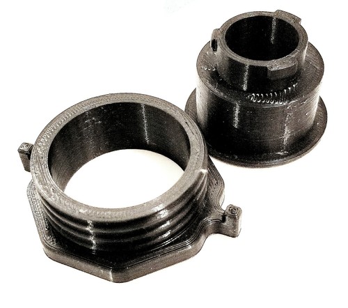 40mm NATO Gas Msk to 3M Respirator Filter Adapter SGE 150 400 NBC CBRN ...