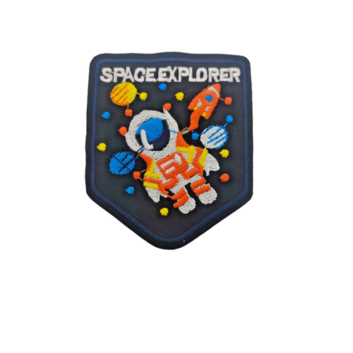 Patch Space Explorer patch astronaute thermoadhésif vêtements chauds enfant e... | eBay