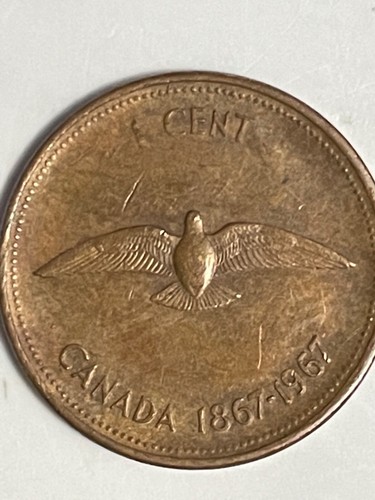 1967 Canadian centennial Dove Penny. | eBay