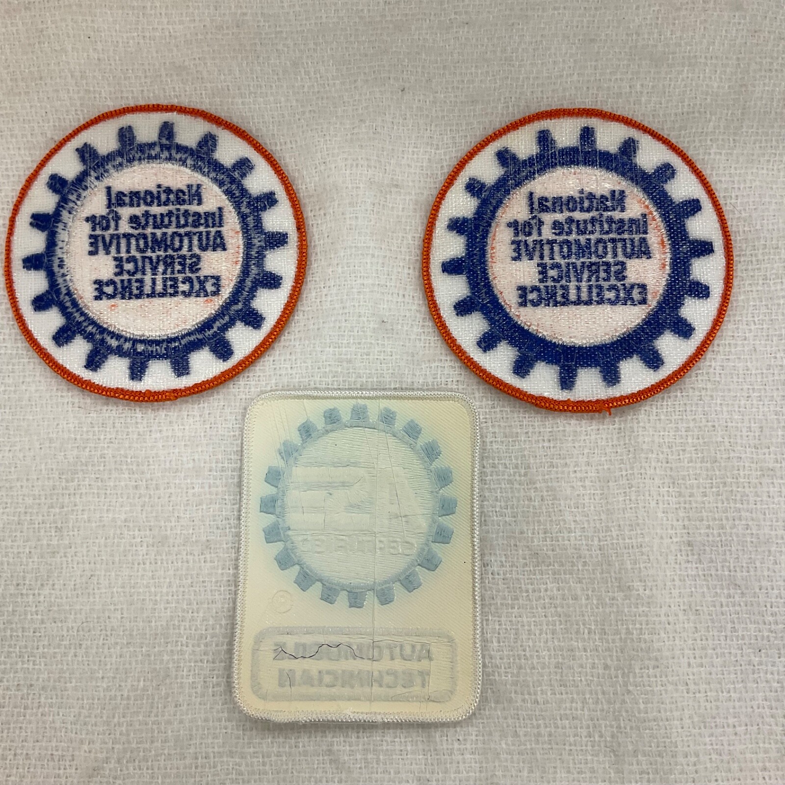 National Institute Automotive Service Excellence ASE Auto Tech Patches ...