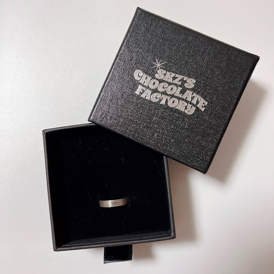 Stray Kids Skzoo SKZ’S CHOCOLATE FACTORY Official Love STAY Ring Silver ...