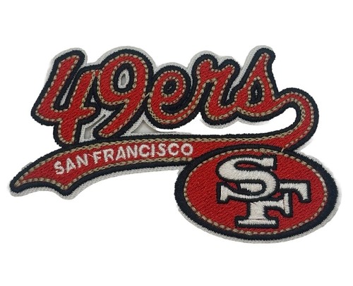 San Francisco 49ers Patch 3.5” X 2” Iron On | eBay