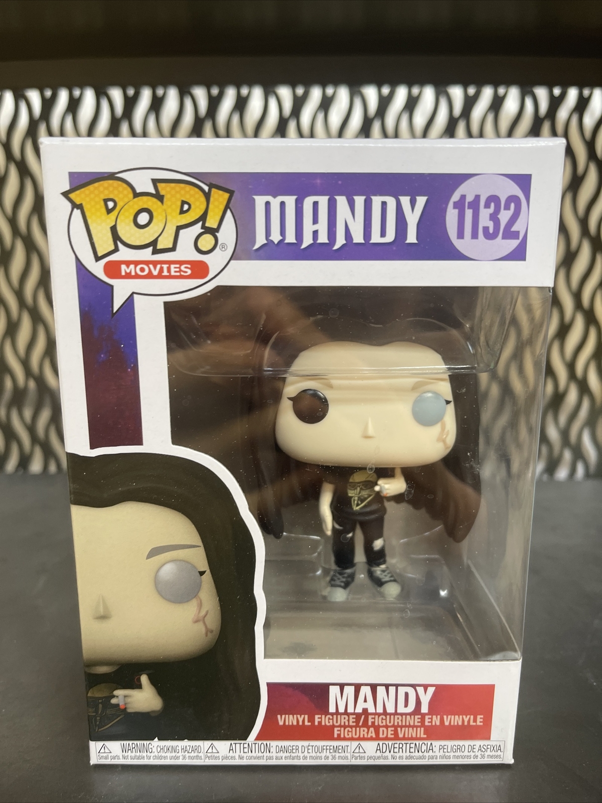 Funko Pop! Movies: Mandy - Mandy #1132 FAST FREE SHIPPING A25 | eBay