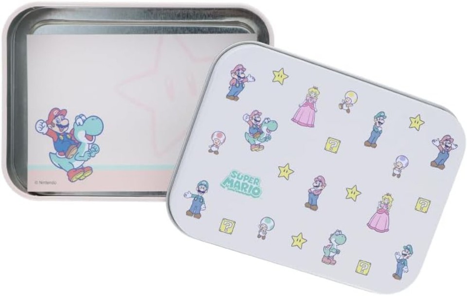 Super Mario Memo Pad With Case 791692 Nintendo Game Character New Japan ...