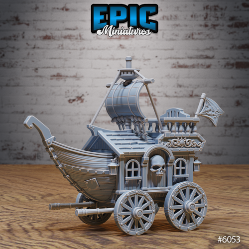 Pirate Carriage by Epic Miniatures | D&D | DnD | Print on Demand | eBay
