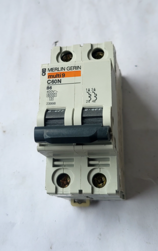 MERLIN GERIN 23998 MULTI 9 C60N B6 2-POLE CIRCUIT DISJONCTEUR (BR3.6B15 ...