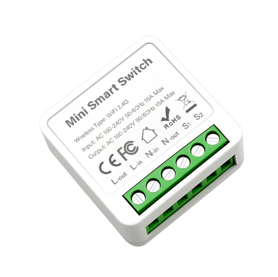 Smart WiFi Switch Switch Smart WiFi Switch White WiFi Module 16A ...