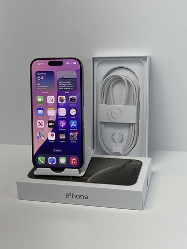 Apple iPhone 16 Pro A3083 1TB Natural Titanium Unlocked Perfect ...