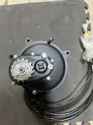 QS138 3000W V3 Mid Drive Motor Electric Bike EMoto Conversion Kit Motor ...