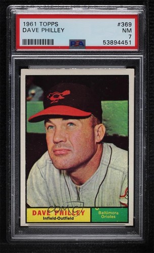 1961 Topps Dave Philley #369 PSA 7 | eBay