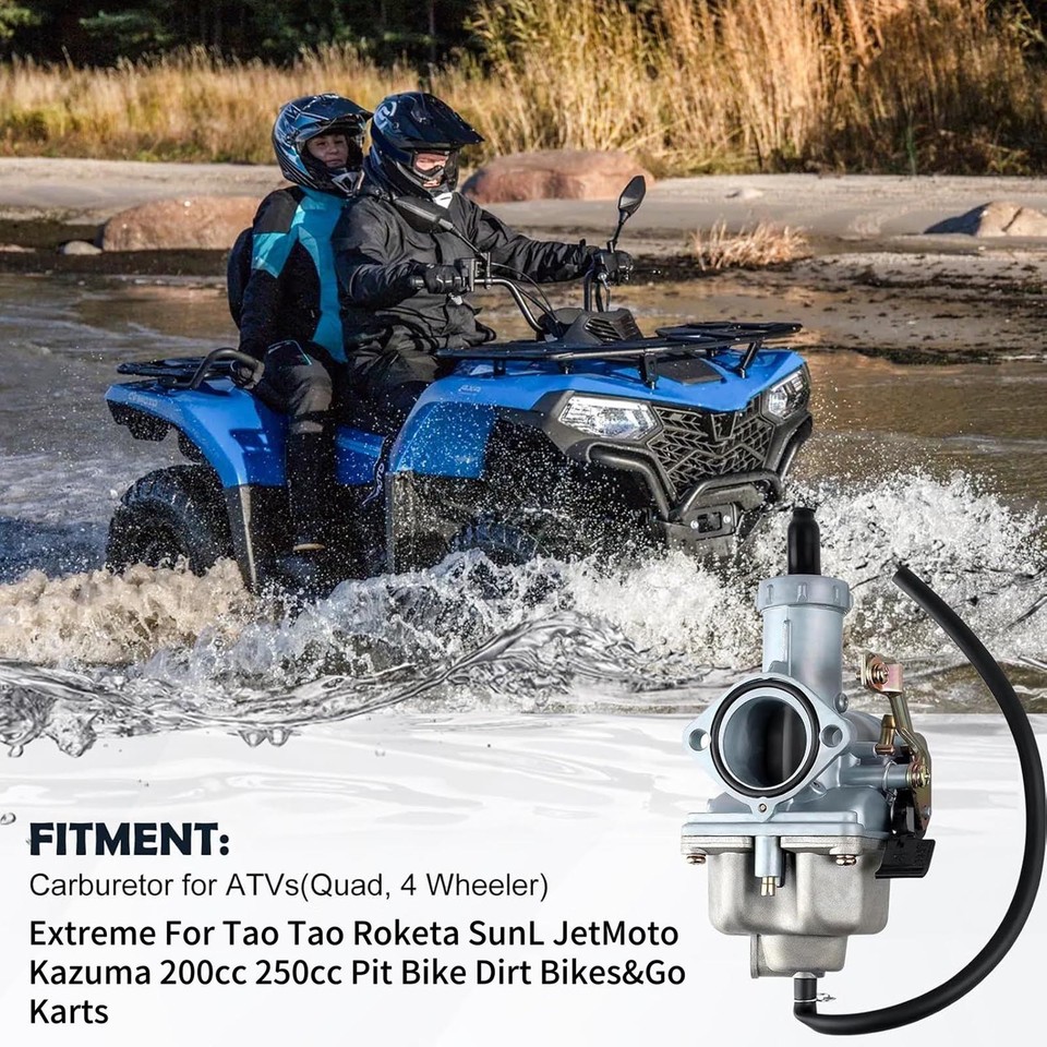 Power Jet Carburetor CARB Universal For Dirt Pit Bike, Fit For Kazuma ...