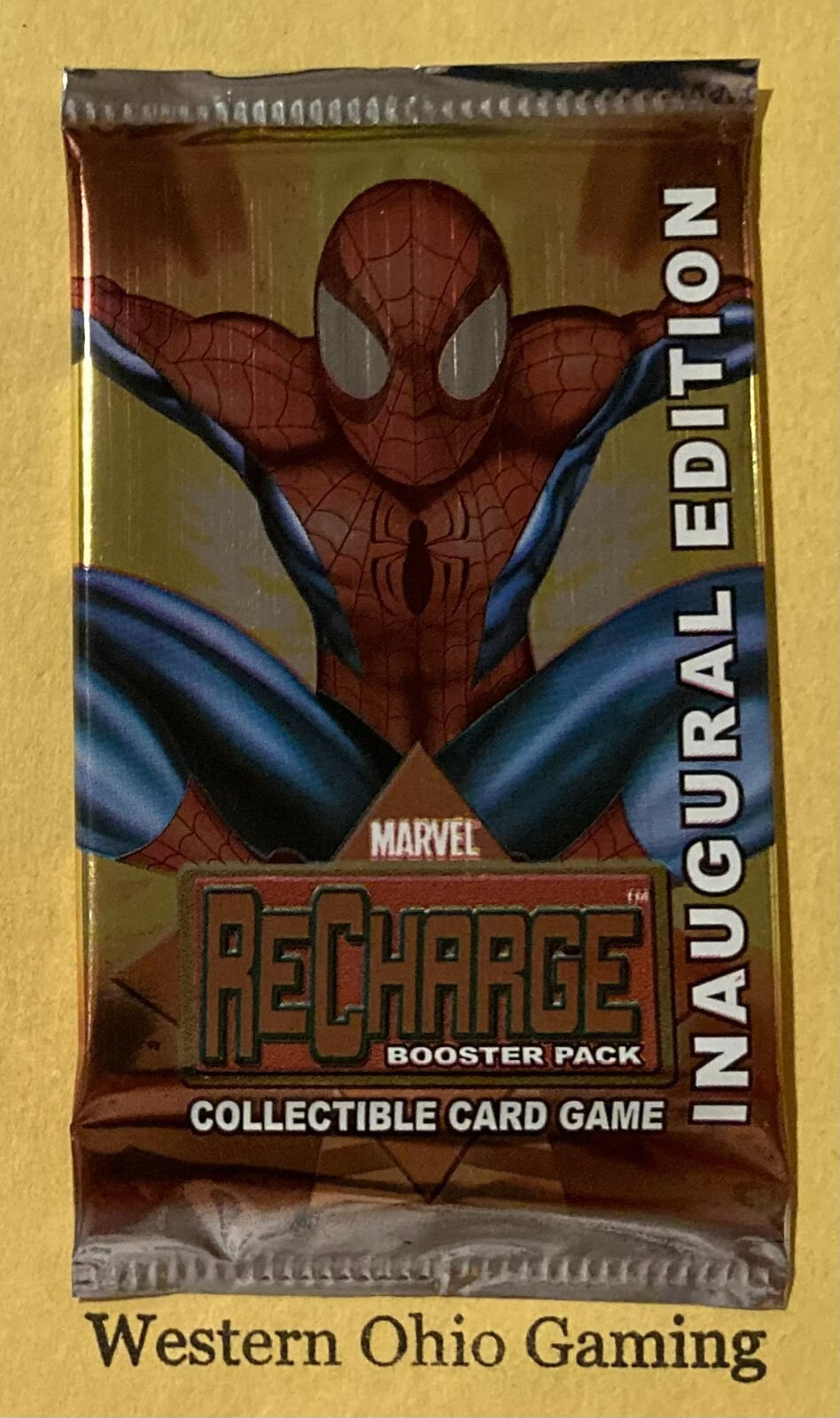 Marvel ReCharge CCG Inaugural Edition Series 1 Booster Pack TCG Spider ...