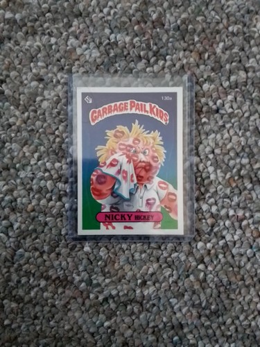 Garbage Pail Kids 1986 Series 4 Sticker #130a NICKY HICKEY In Excellent ...