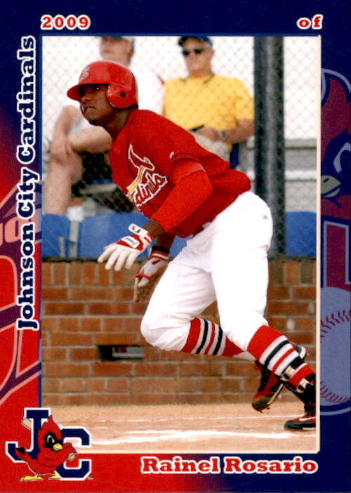 2009 Johnson City Cardinals Grandstand #24 Rainel Rosario Dominican ...