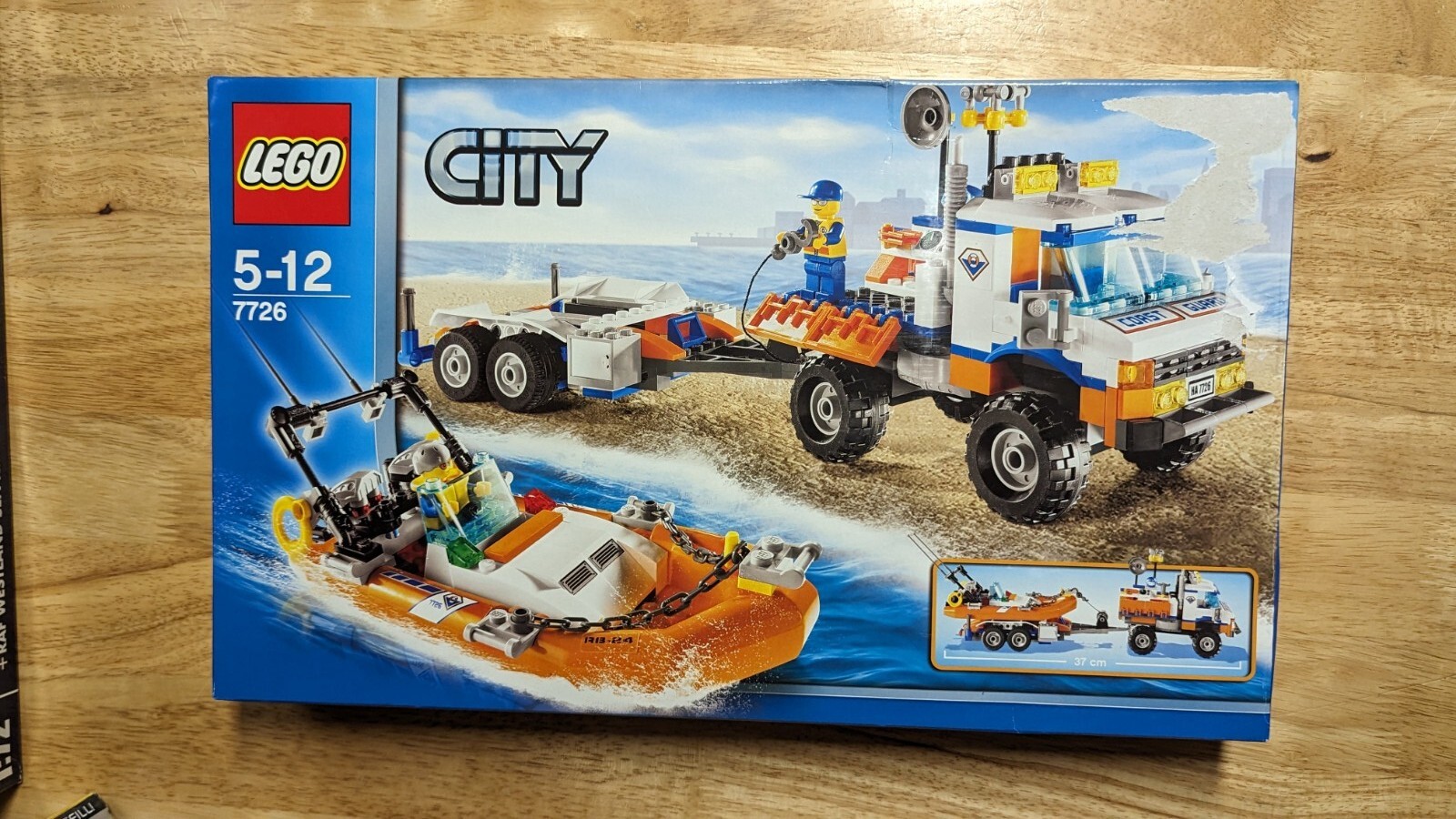 LEGO CITY: Coast Guard Truck with Speed Boat (7726) for sale online | eBay