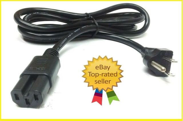 Cisco Switch Power Cord 6ft 18AWG IEC C15 Notched 3 Prong Supply | eBay