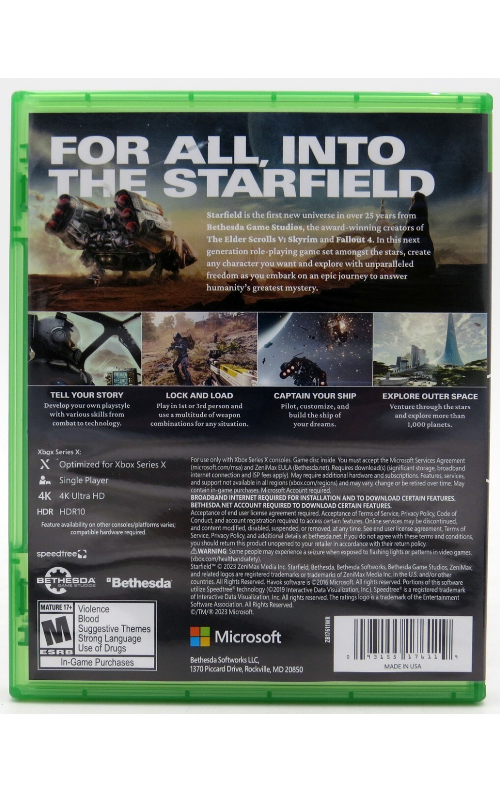 Starfield - Microsoft Xbox Series X In Original Package | eBay