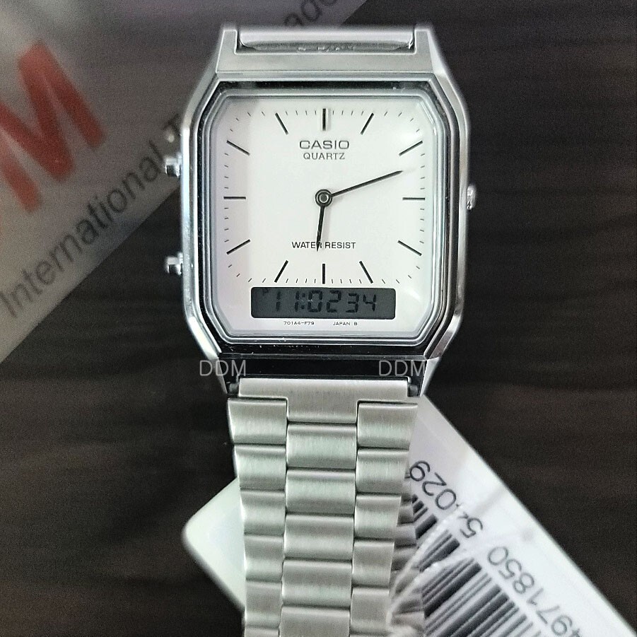 CASIO Watch Retro AQ-230A-7D Vintage Series Digital Unisex Original | eBay