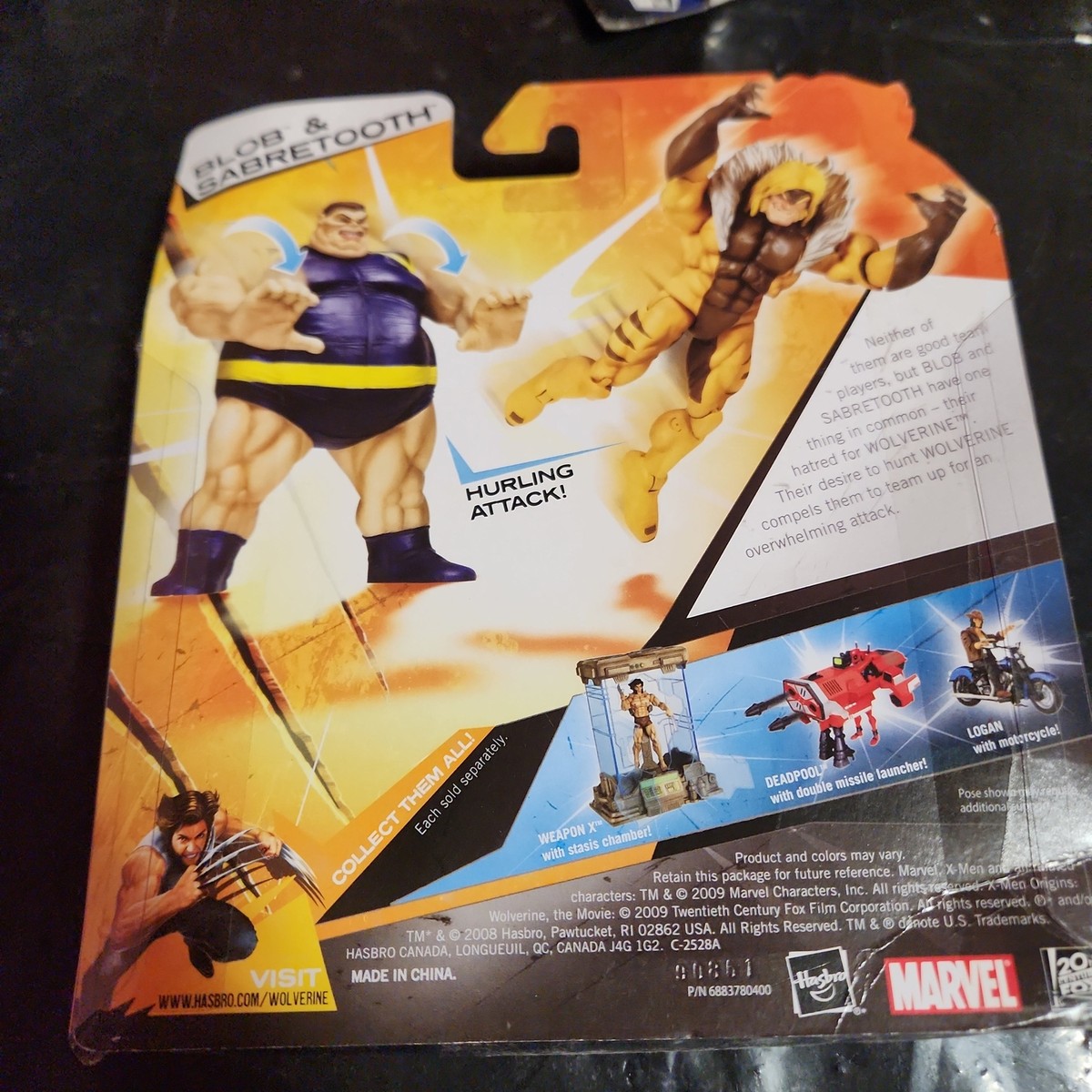 X Men Origins Blob X Men Origins Wolverine (PS3) Blob (Transparent)