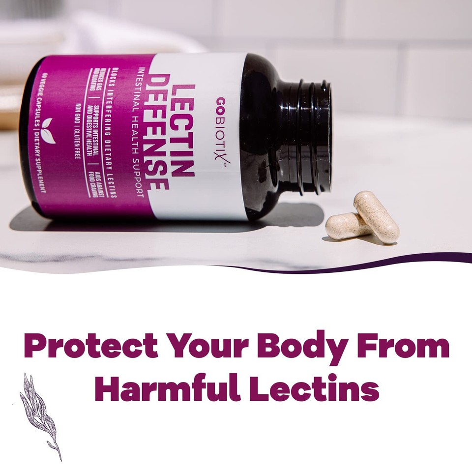 Lectin Defense - Lectin Blocker Supplement with MSM and Digestive ...