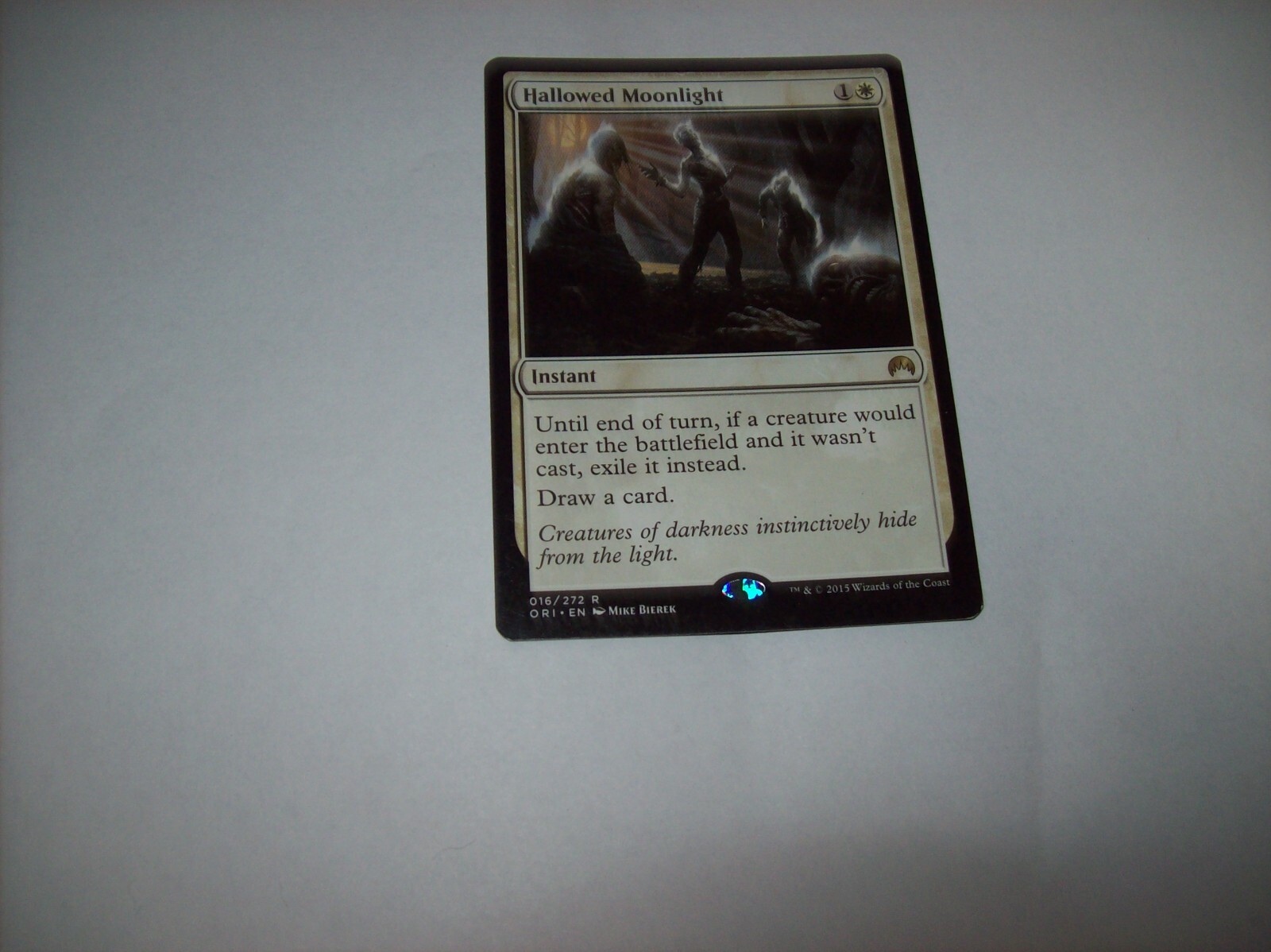Hallowed Moonlight Rare Magic the Gathering Origins MP Free Ship ...