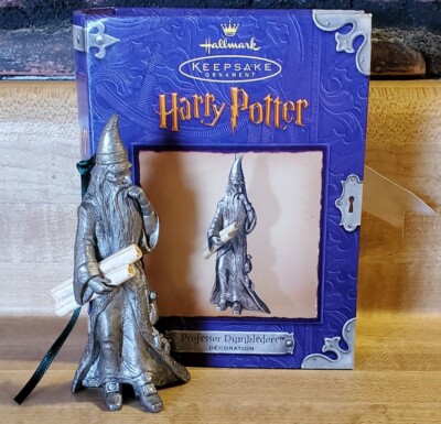 Harry Potter - Professor Dumbledore ~ Pewter ~ Hallmark Keepsake ...