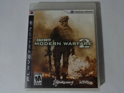 Call Of Duty Modern Warfare 2 Sony Playstation 3 PS3 Game Disc & Box ...