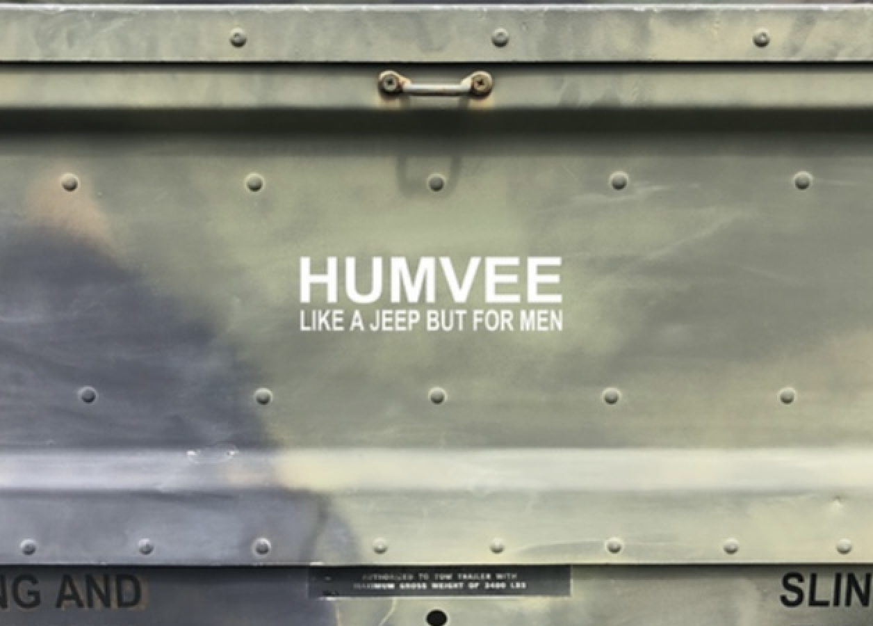HUMVEE LIKE A J**P BUT FOR MEN FUNNY DECAL M998 HMMWV | eBay