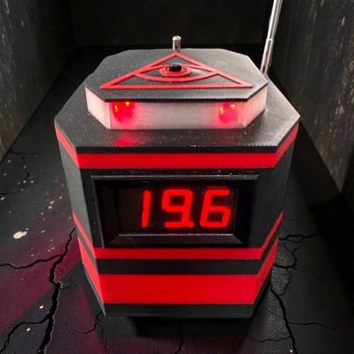 Paranormal hunting Rem & thermometer sensor spirit ghost detector pod ...