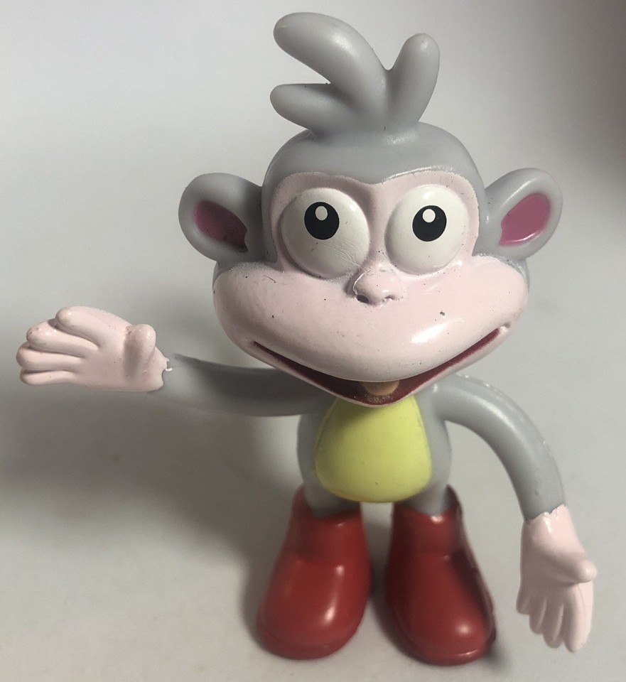 Vintage 2003 Fisher Price Dora The Explorer Boots & Tico Nick Jr Figure ...