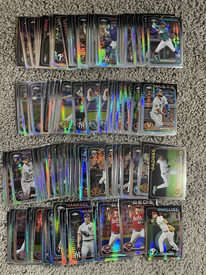 2024 Topps Chrome Prizm Refractors You Pick,Up to 20% off | eBay