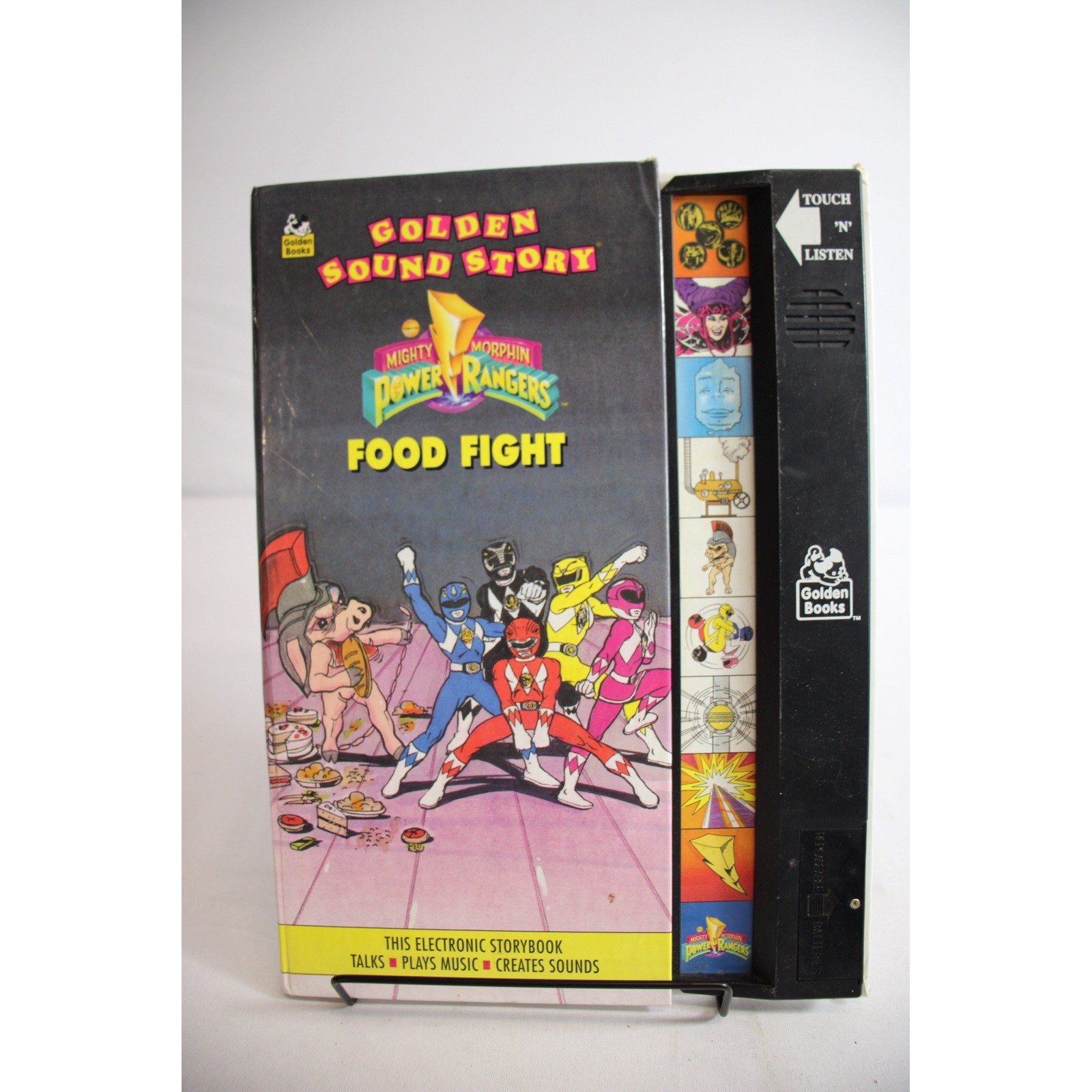 Golden Sound Story Mighty Morphin Power Rangers Food Fight Electronic ...