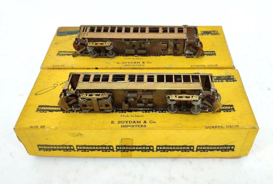 Suydam Pacific Electric HO Scale Brass Interurban Car Set | eBay