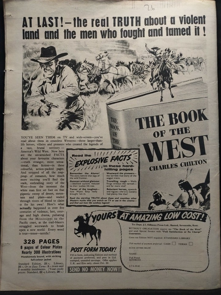 TODAY - The New John Bull Weekly UK Magazine October 6 1962 Carole ...