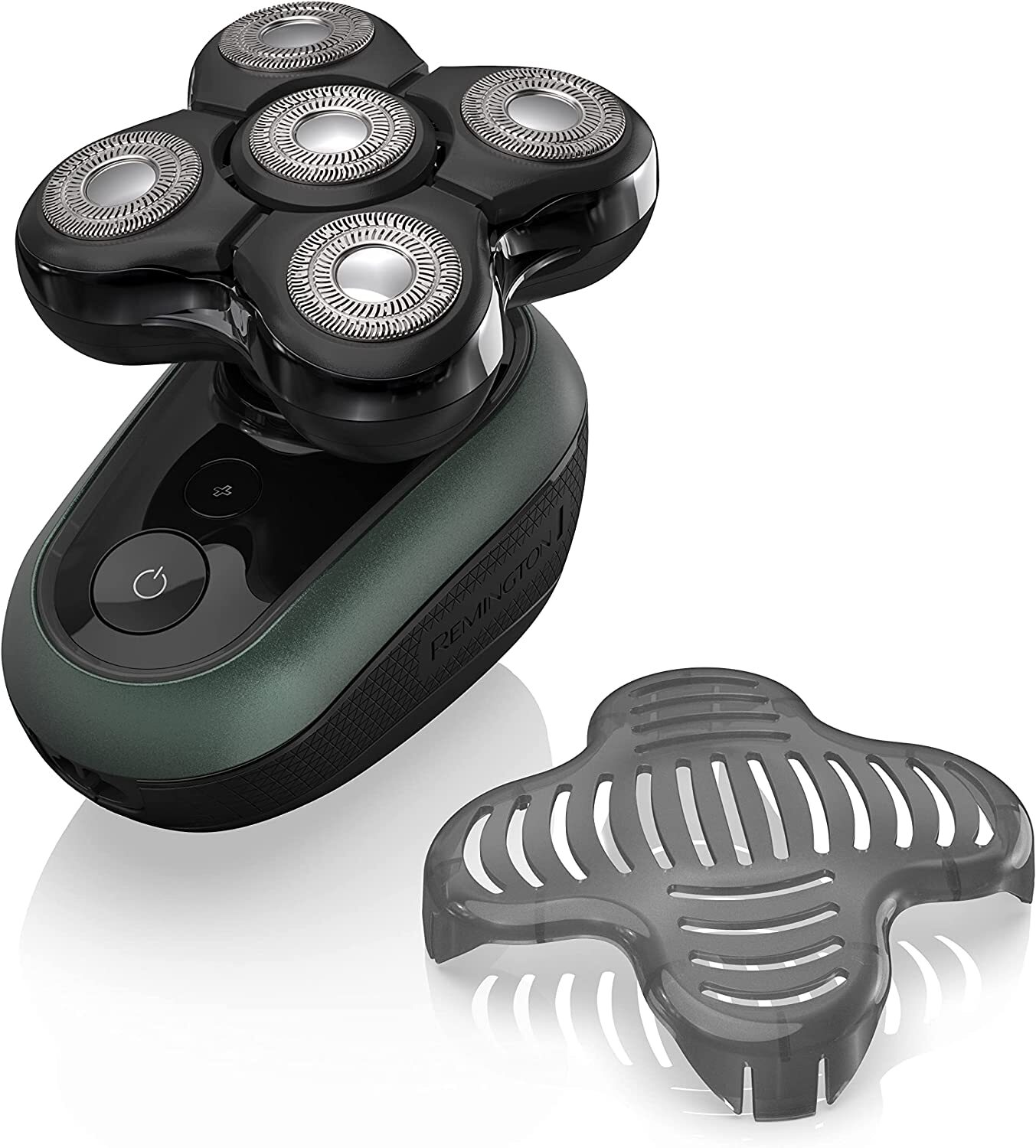 Remington Rx7 Ultimate Series Rechargeable Men's Head Shaver - Black ...