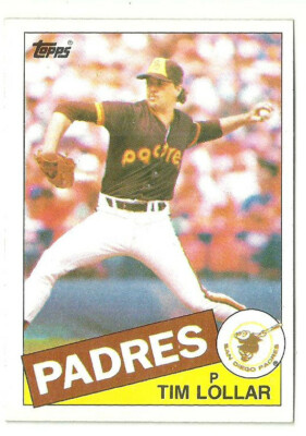 TIM LOLLAR SAN DIEGO PADRES #13 - TOPPS NM-MT 1985 | eBay
