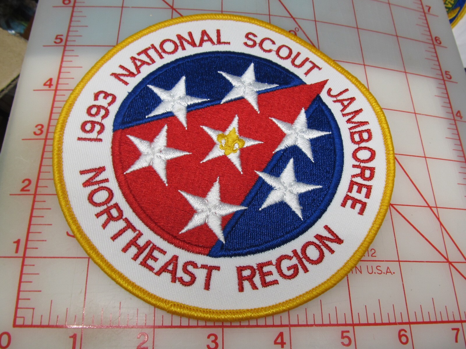 1993 Jamboree collectible Northeast Region jacket patch (m14) | eBay