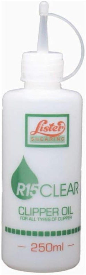 Shearing R15 Clear Clipper Oil 250ml - Clear, 250ml | eBay